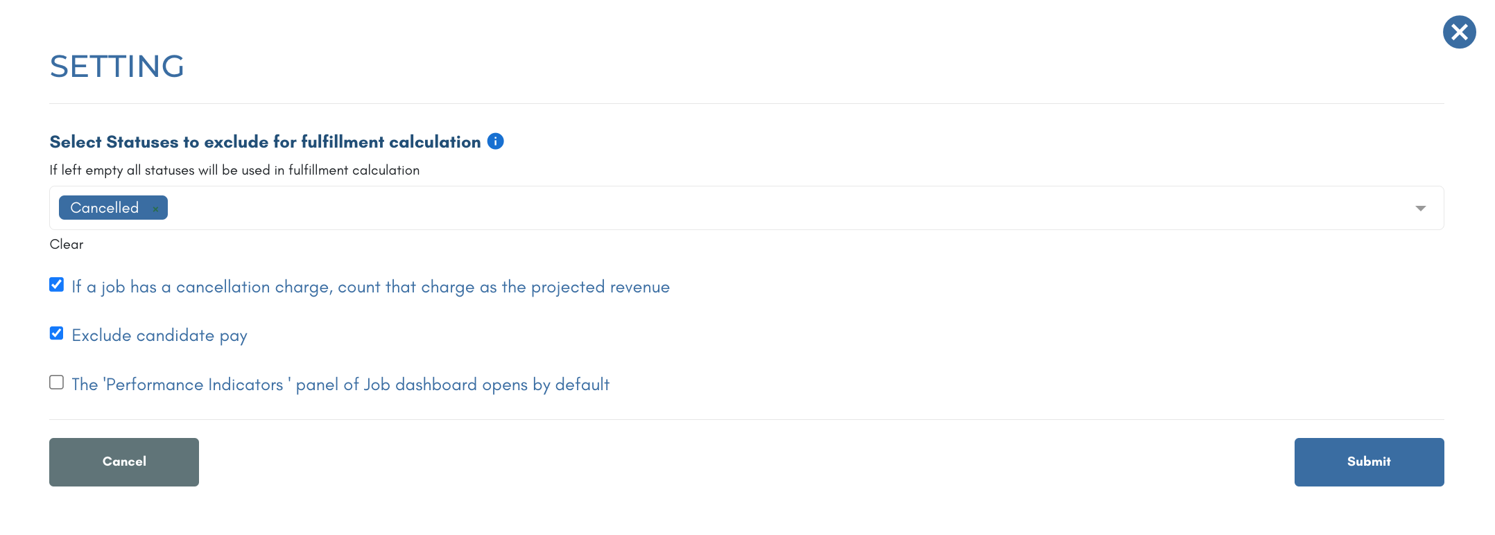 Shift Job Key Performance Indicator KPIs